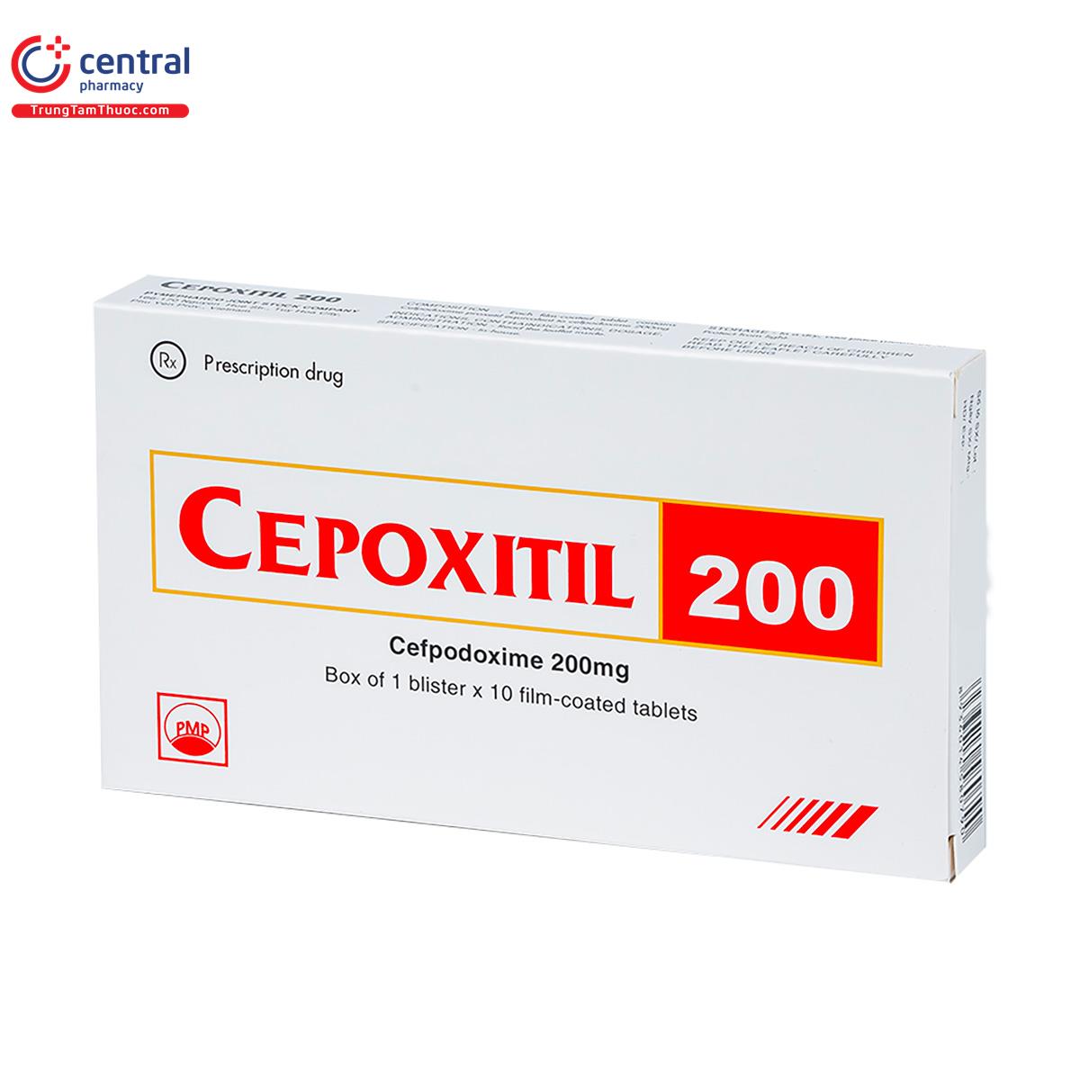 Thuốc Cepoxitil - Kháng sinh điều trị nhiễm khuẩn nhóm Cephalosporin