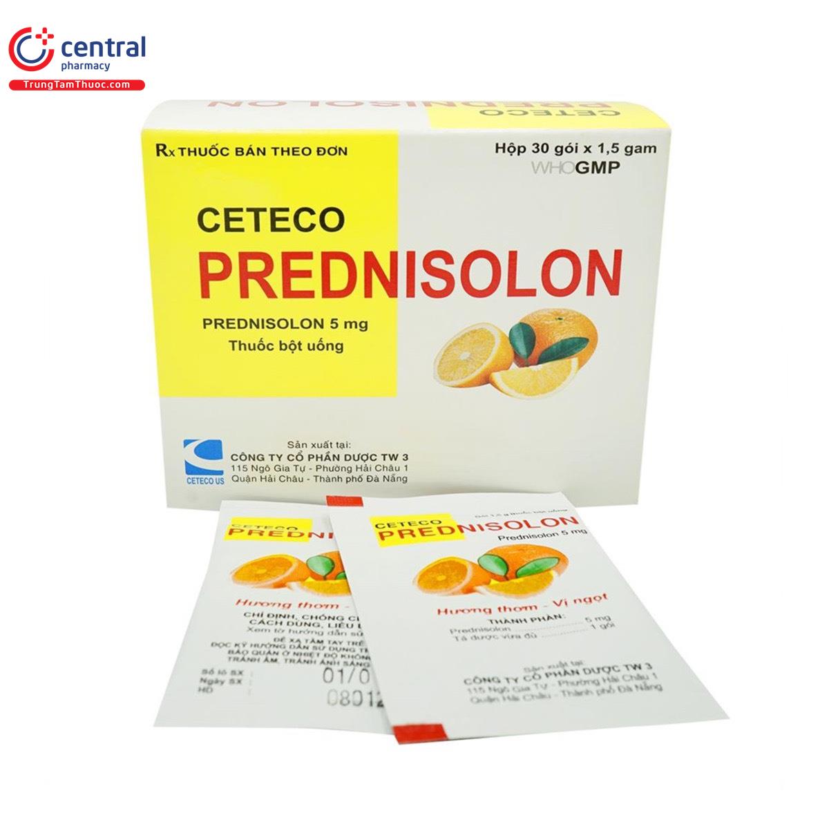 Thuốc Ceteco Prednisolon 5mg: Giảm đau trong viêm khớp dạng thấp