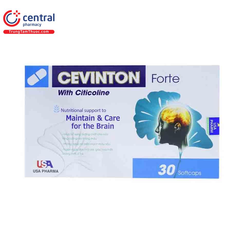 Cevinton Forte là thuốc gì? Cevinton Forte tăng cường tuần hoàn não