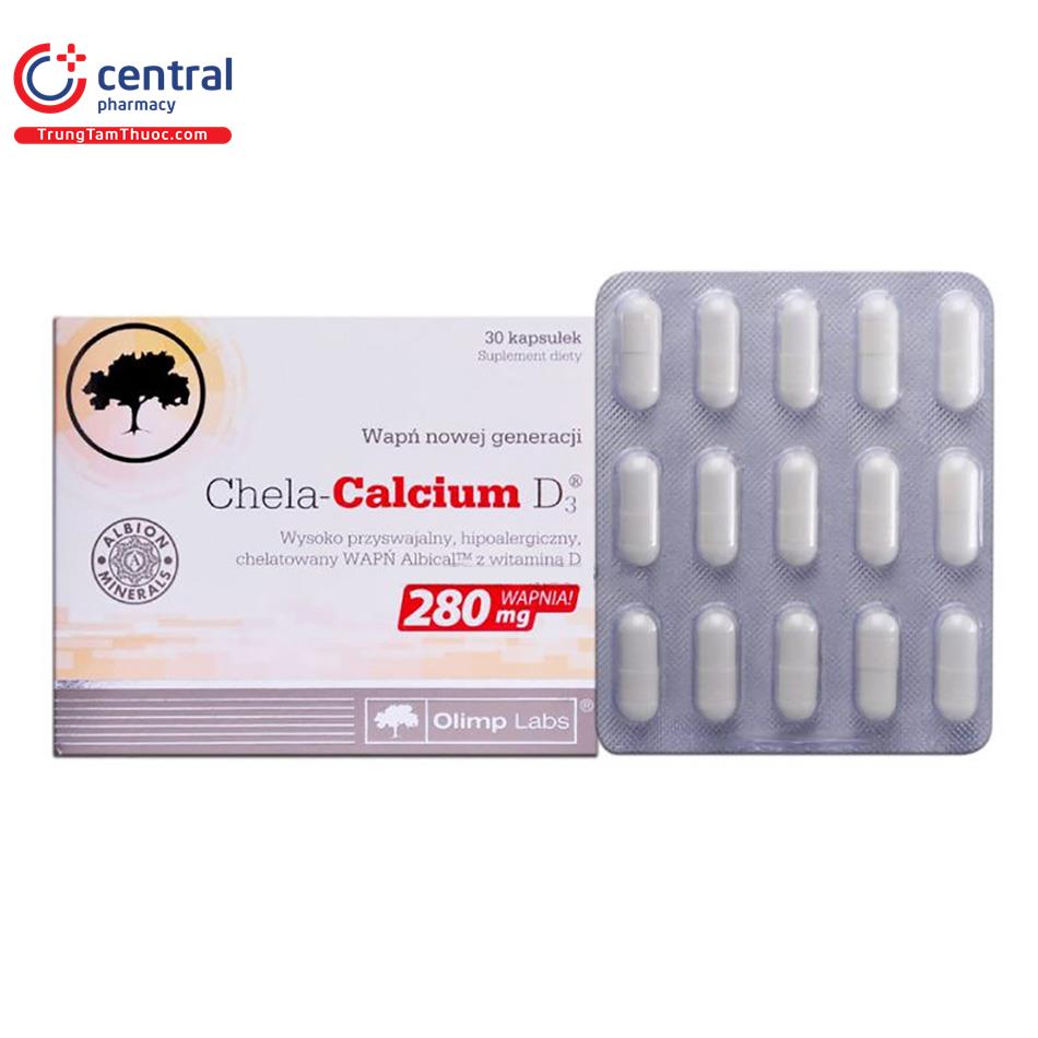 [CHÍNH HÃNG] Thuốc Chela-Calcium D3 bổ sung calci cho xương chắc khỏe