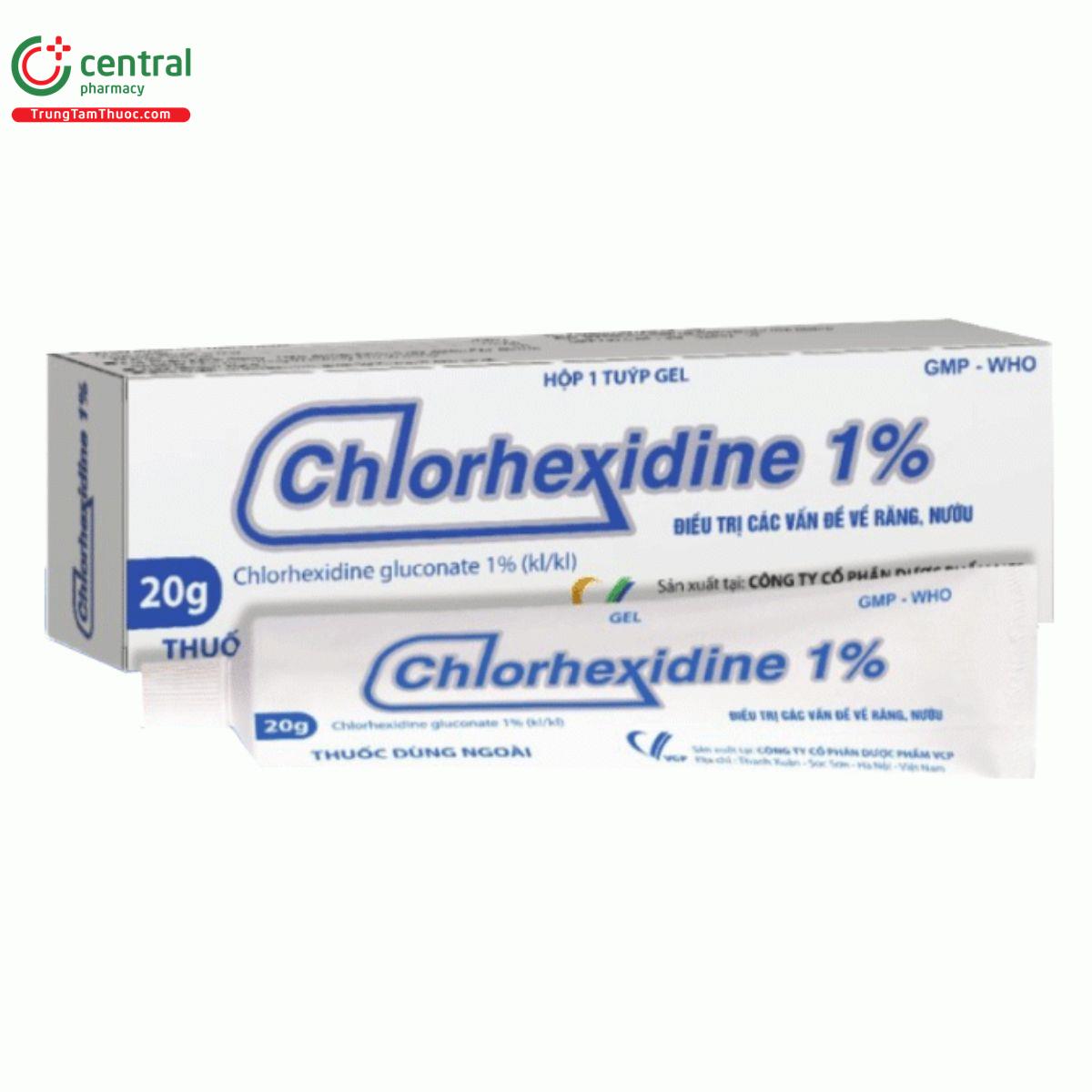 Thuốc Chlorhexidine 1% VCP điều trị, phòng ngừa tình trạng viêm nướu