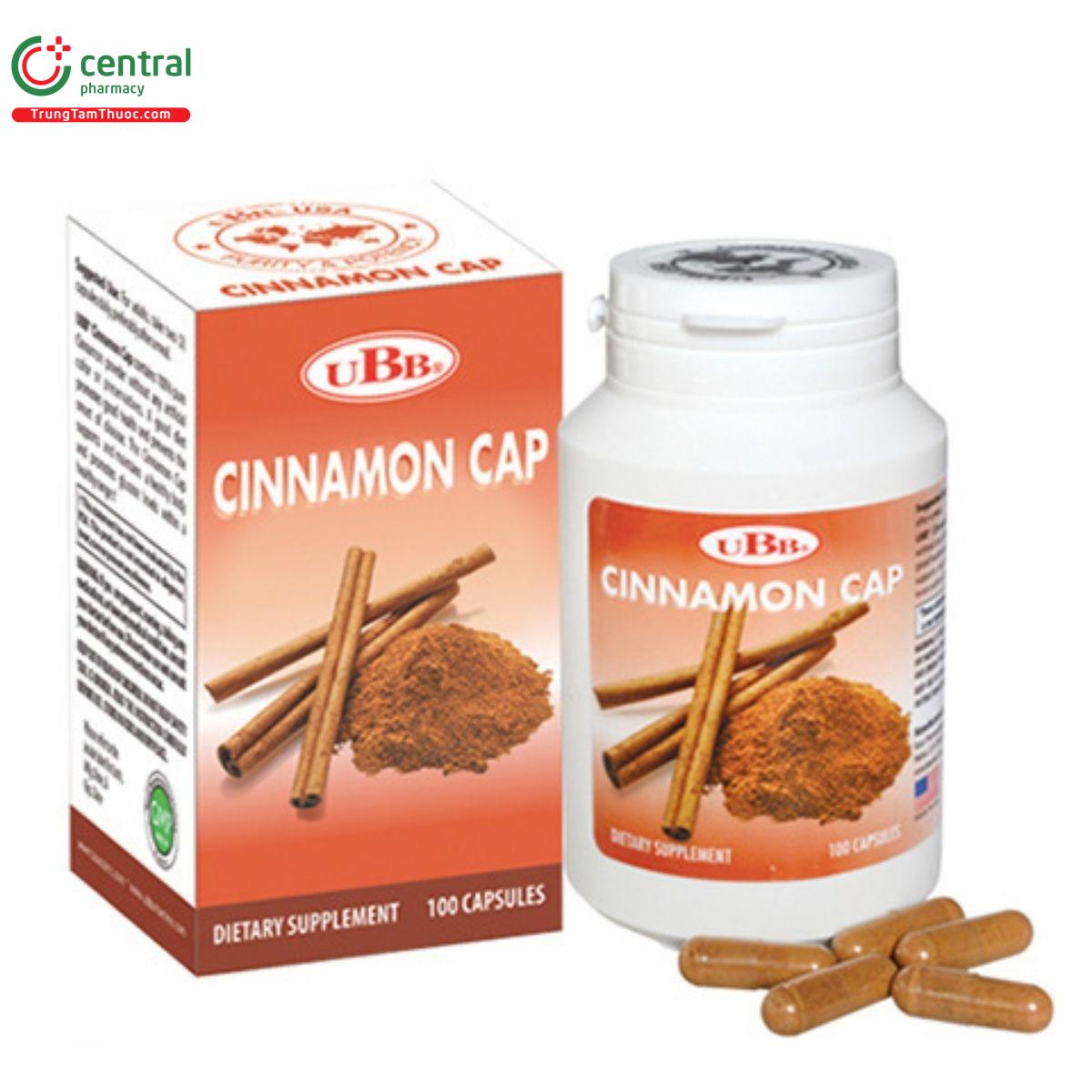Thuốc Cinnamon Cap UBB hỗ trợ lưu thông khí huyết, cải thiện tiêu hóa