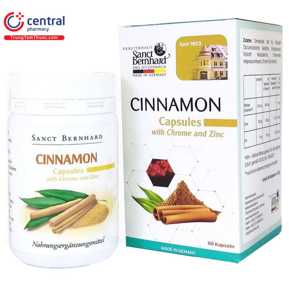 [CHÍNH HÃNG] Cinnamon capsules - hỗ trợ kiểm soát đường huyết
