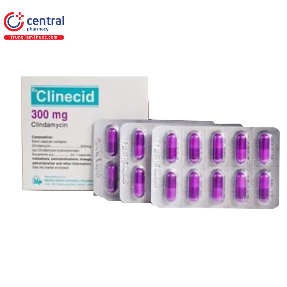 Thuốc Clinecid 300mg: tác dụng, cách dùng và lưu ý sử dụng