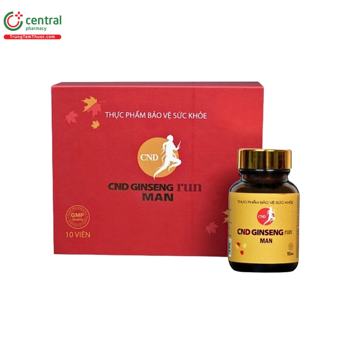 CND Ginseng Run Man hỗ trợ bổ thận, cải thiện sinh lý phái nam