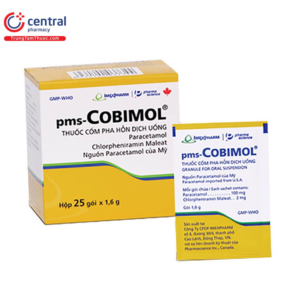 Thuốc pms-Cobimol - Thuốc hạ sốt, giảm đau thích hợp cho trẻ nhỏ