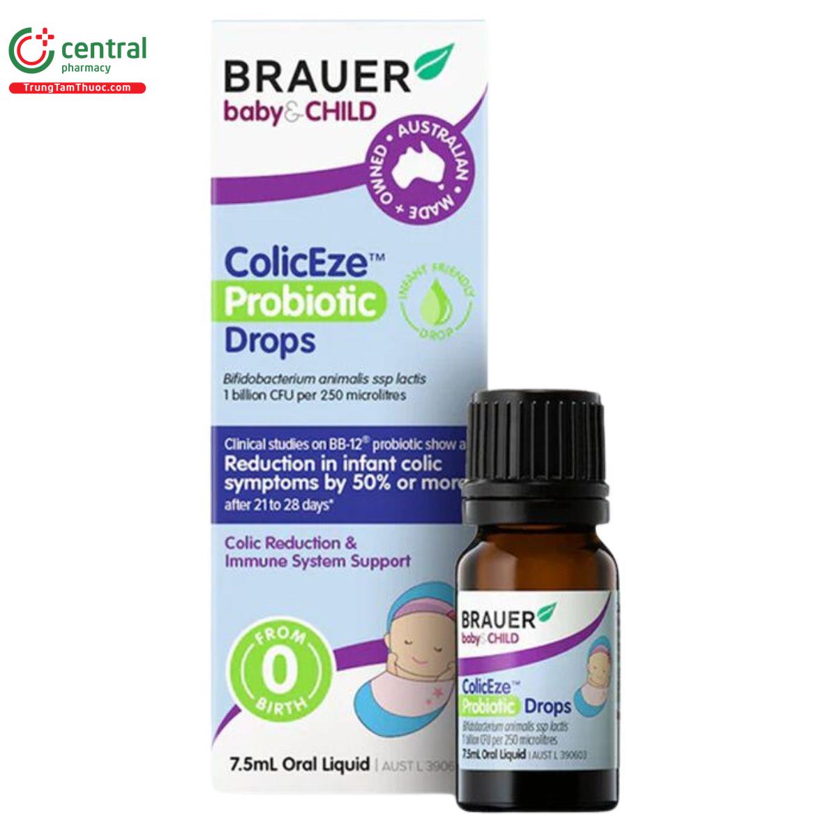 Thuốc ColicEze Probiotic Drops - Hỗ trợ tăng cường sức đề kháng