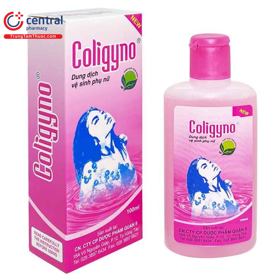 [CHÍNH HÃNG] Dung dịch vệ sinh Coligyno 100ml hết ngứa, khử mùi