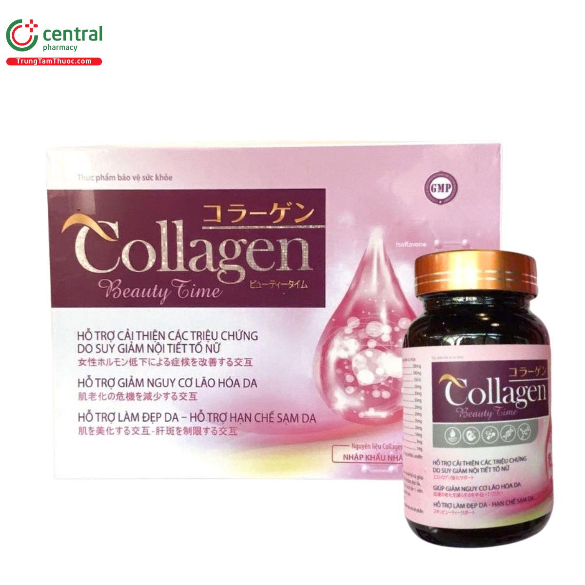 Thuốc Collagen Beauty Time hỗ trợ cân bằng nội tiết tố nữ, làm đẹp da