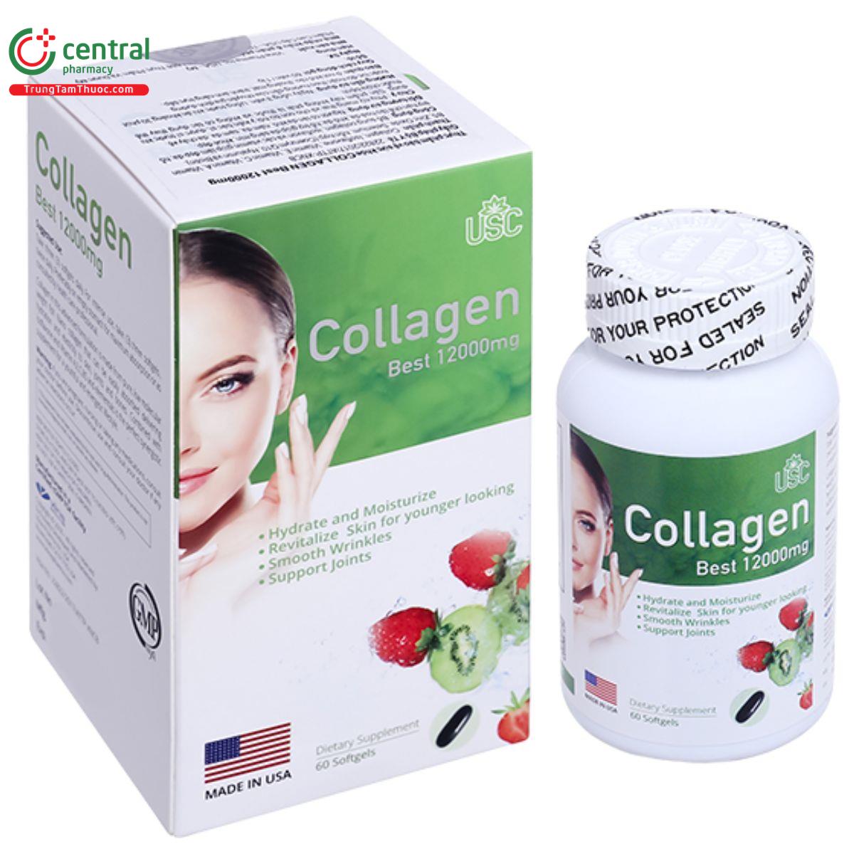 Thuốc Collagen best 12000mg - Cải thiện sức khỏe làn da từ bên trong