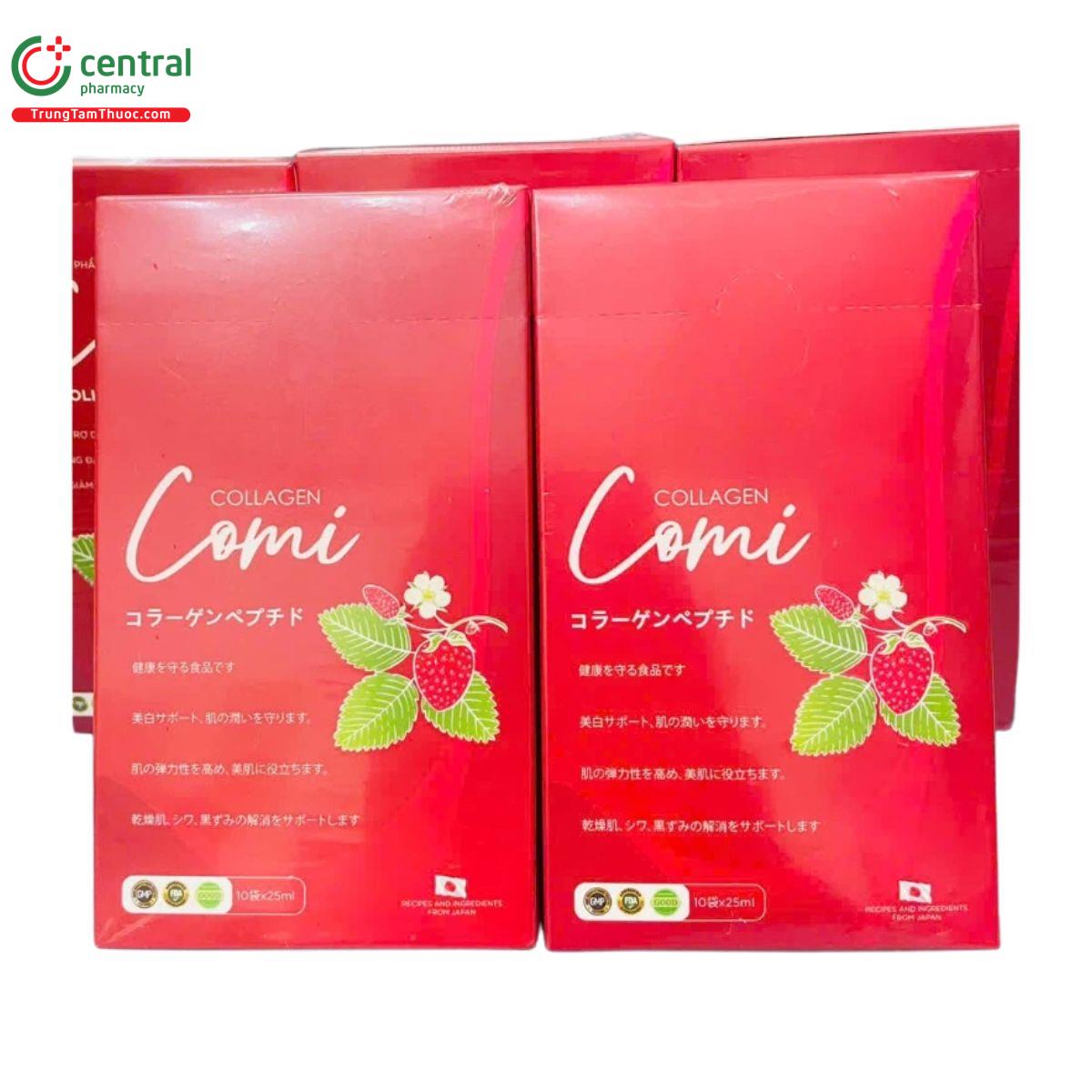 Thuốc Collagen Comi giúp hỗ trợ dưỡng trắng, tăng độ ẩm, làm đẹp da