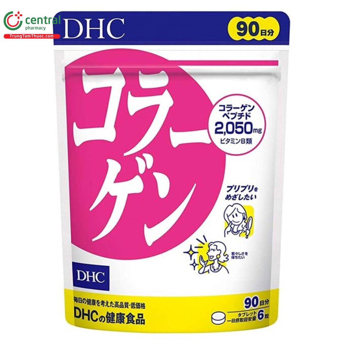Thuốc Collagen DHC (90 viên) bổ sung collagen cho cơ thể, giúp đẹp da