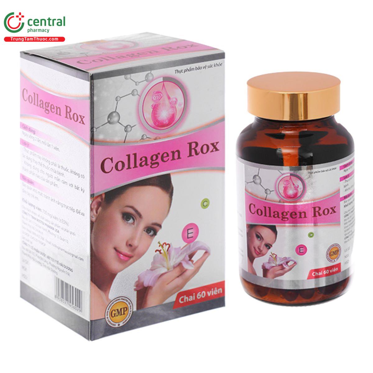 Thuốc Collagen Rox giúp cải thiện thiếu hụt nội tiết tố nữ, làm đẹp da