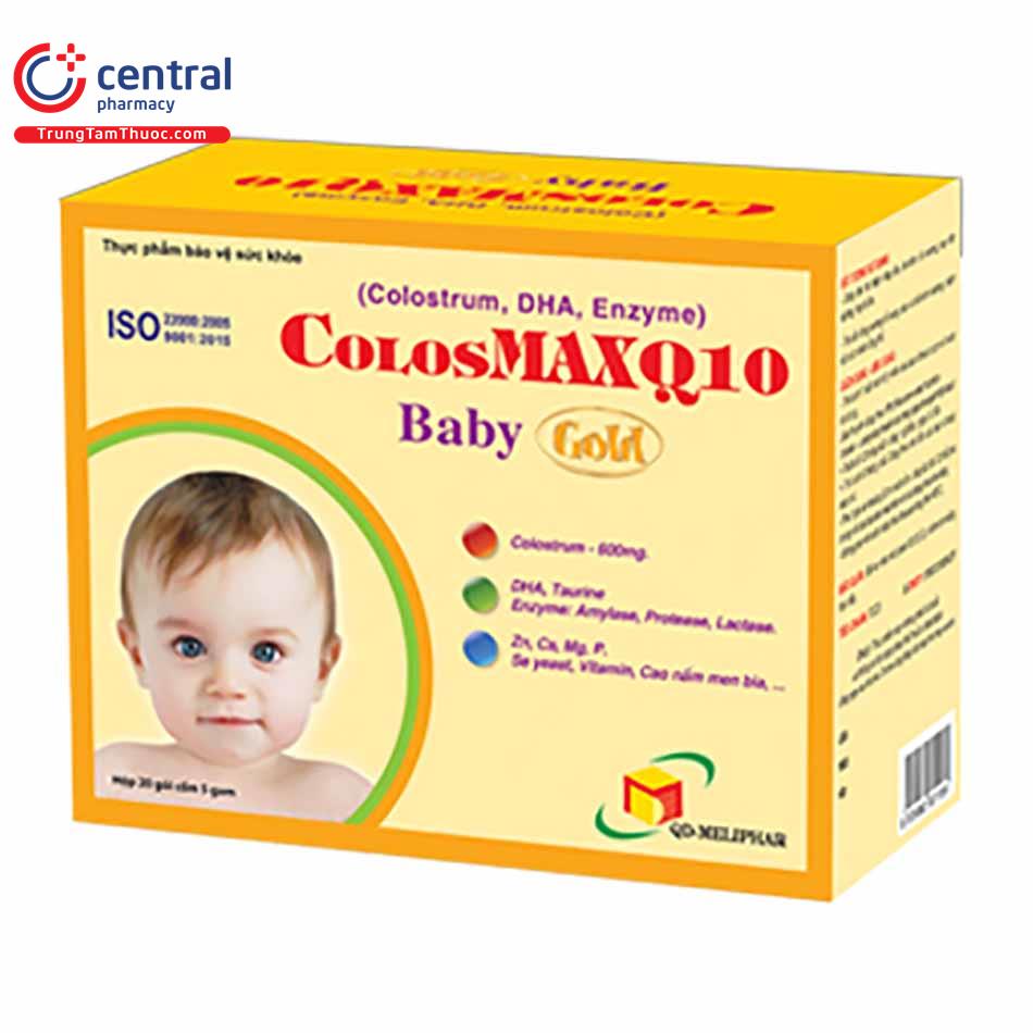 Thuốc ColosMAXQ10 kích thích ăn uống và tăng cường sức khỏe cho trẻ