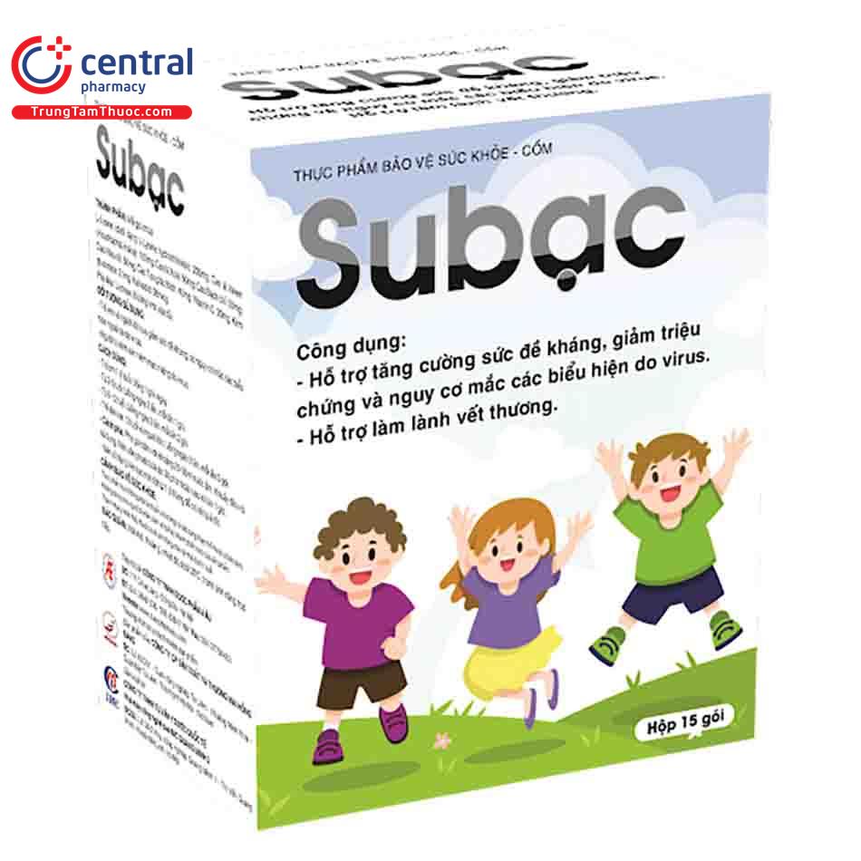 [CHÍNH HÃNG] Cốm Subạc tăng cường sức đề kháng, cho hệ miễn dịch tốt