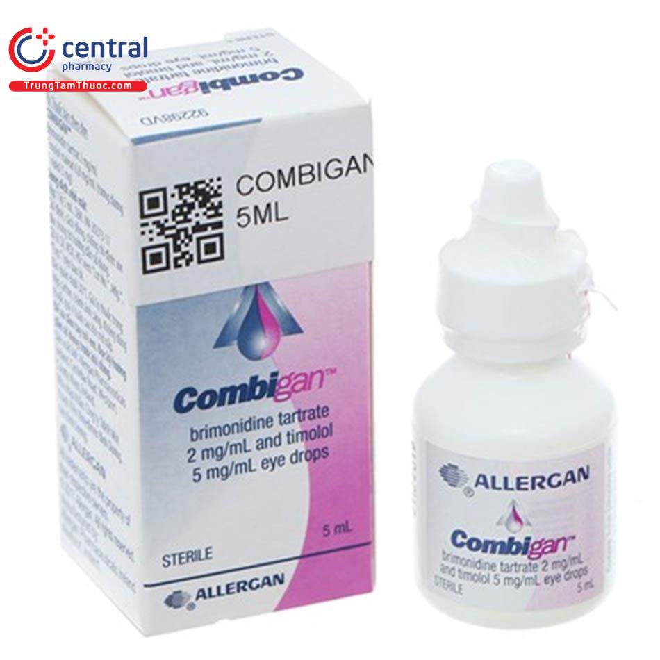 Thuốc Combigan: Cách dùng – liều dùng, lưu ý khi sử dụng