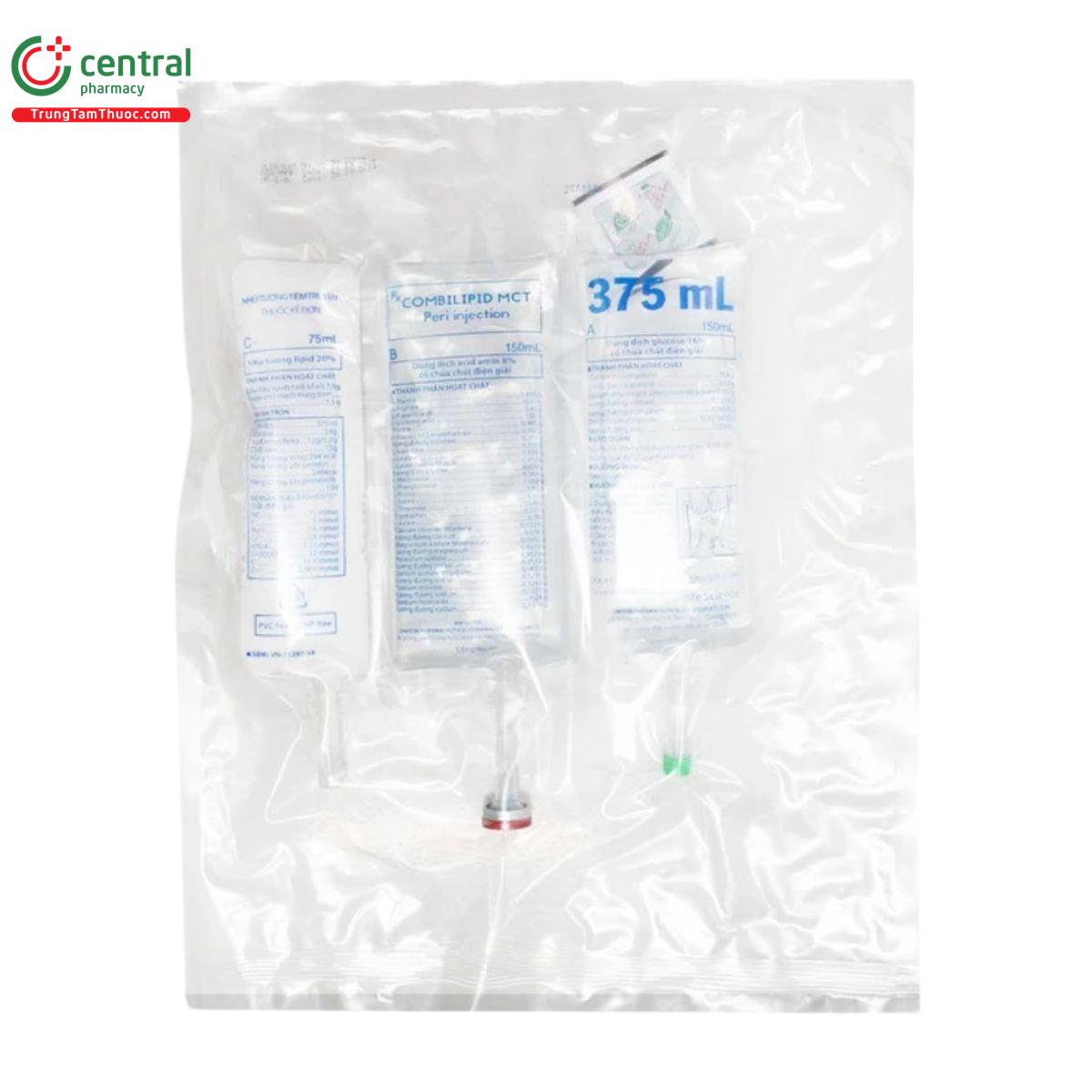 Thuốc Combilipid MCT Peri Injection cung cấp glucose, acid amin, lipid