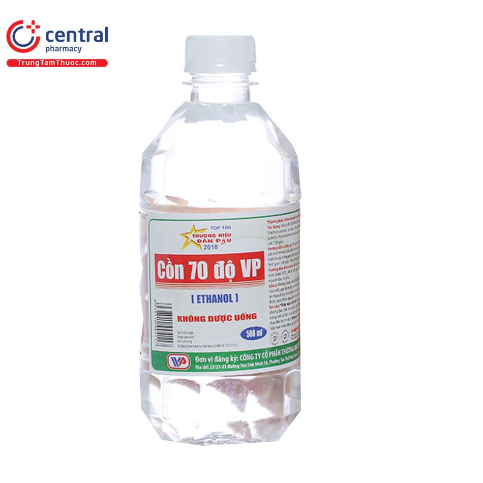 Cồn 70 độ VP : công dụng, cách dùng hiệu quả, giá bán