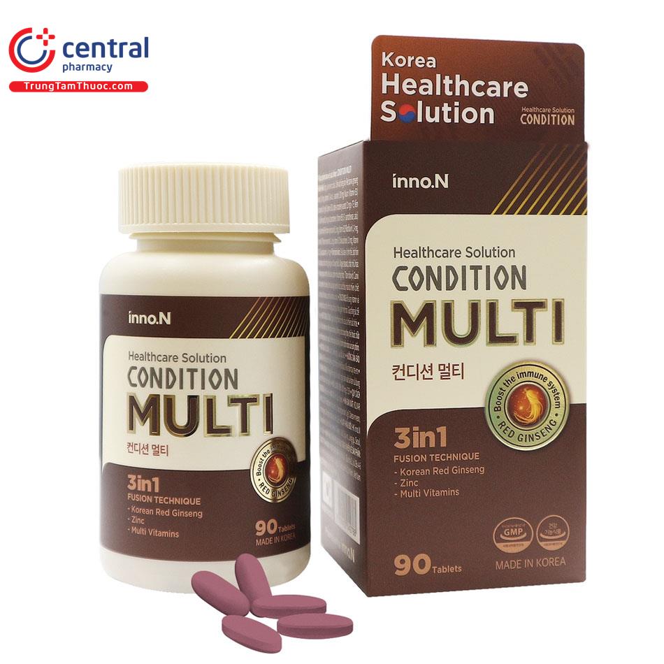 [CHÍNH HÃNG] Condition Multi chứa hồng sâm Hàn Quốc 6 năm tuổi