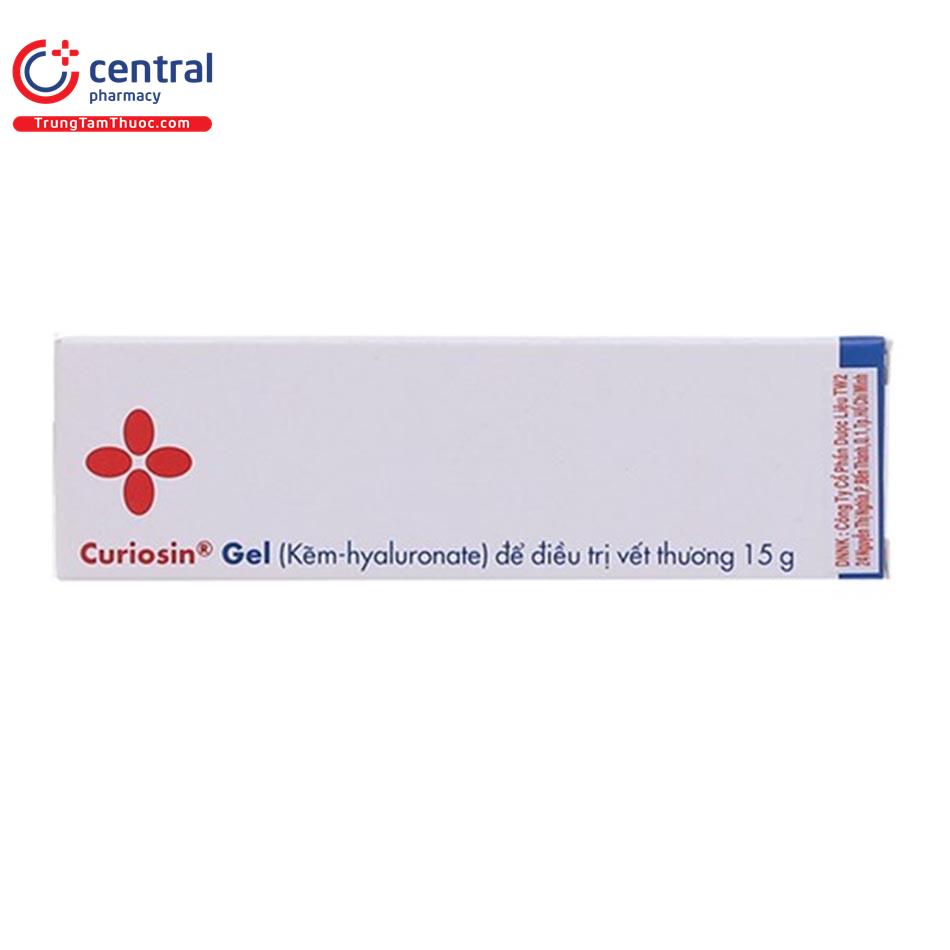 [CHÍNH HÃNG] Kem Curiosin Gel 15g điều trị vết thương, mụn trứng cá