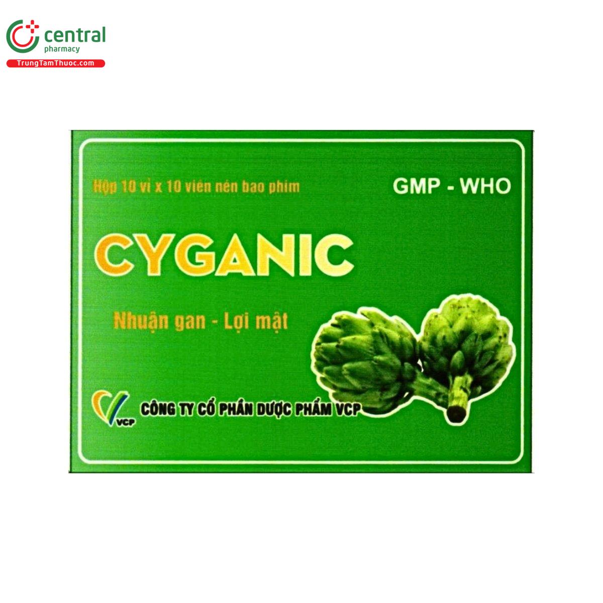 Thuốc Cyganic cải thiện viêm gan, vàng da, cholesterol máu cao
