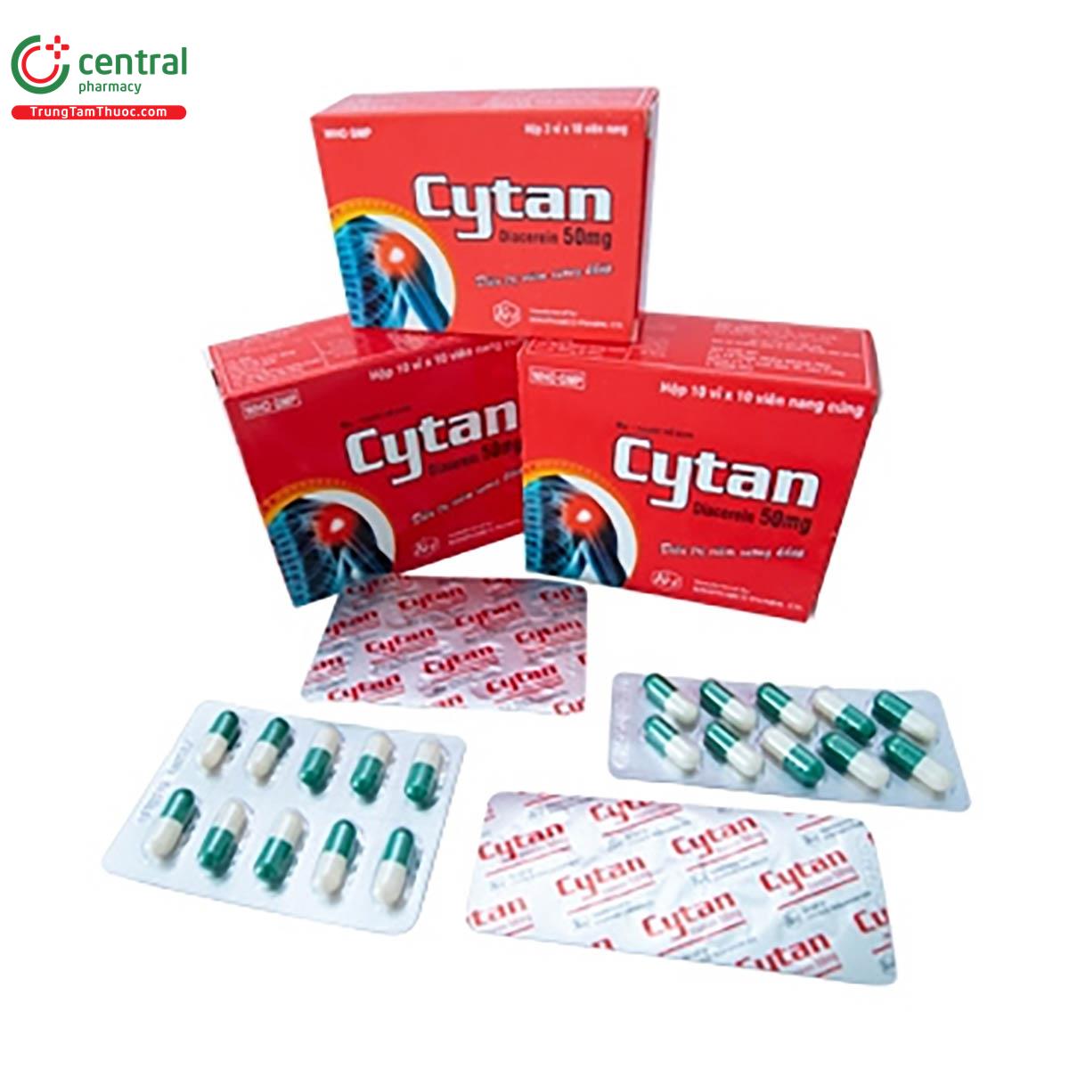 Thuốc Cytan 50mg điều trị viêm khớp gối, khớp hông, thoái hóa