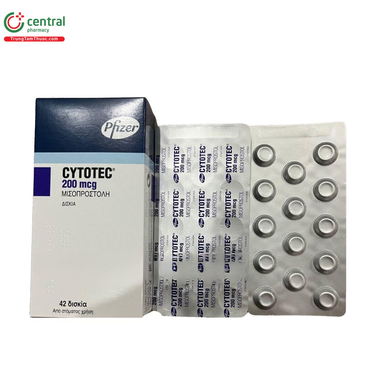 Thuốc Cytotec 200mcg giảm nguy cơ loét dạ dày do thuốc NSAID
