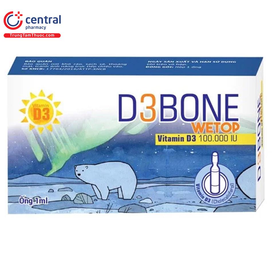 [CHÍNH HÃNG] D3 Bone Wetop bổ sung D3 cần thiết cho xương