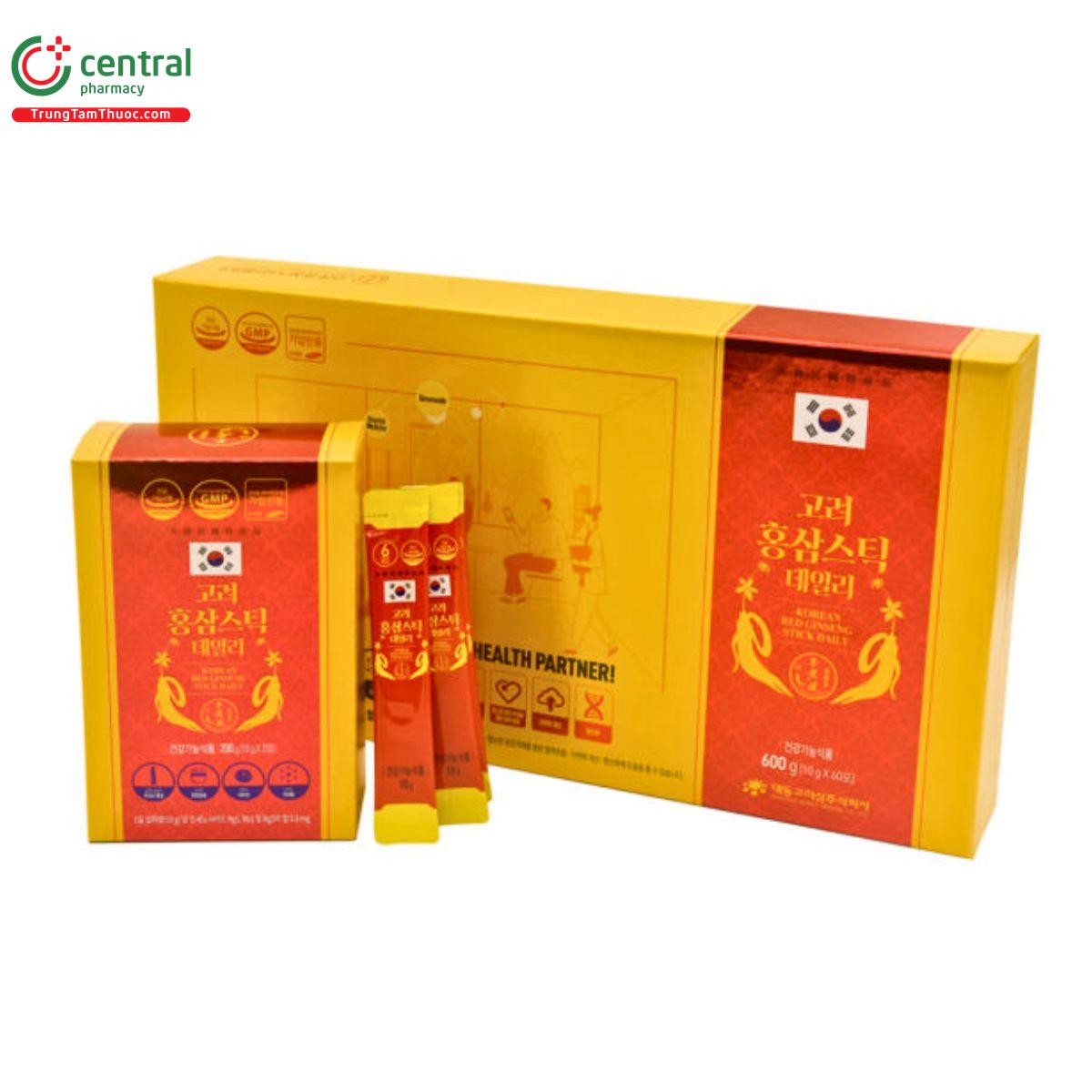 Daedong Korean Red Ginseng Stick Daily tăng sức khỏe, giảm mệt mỏi