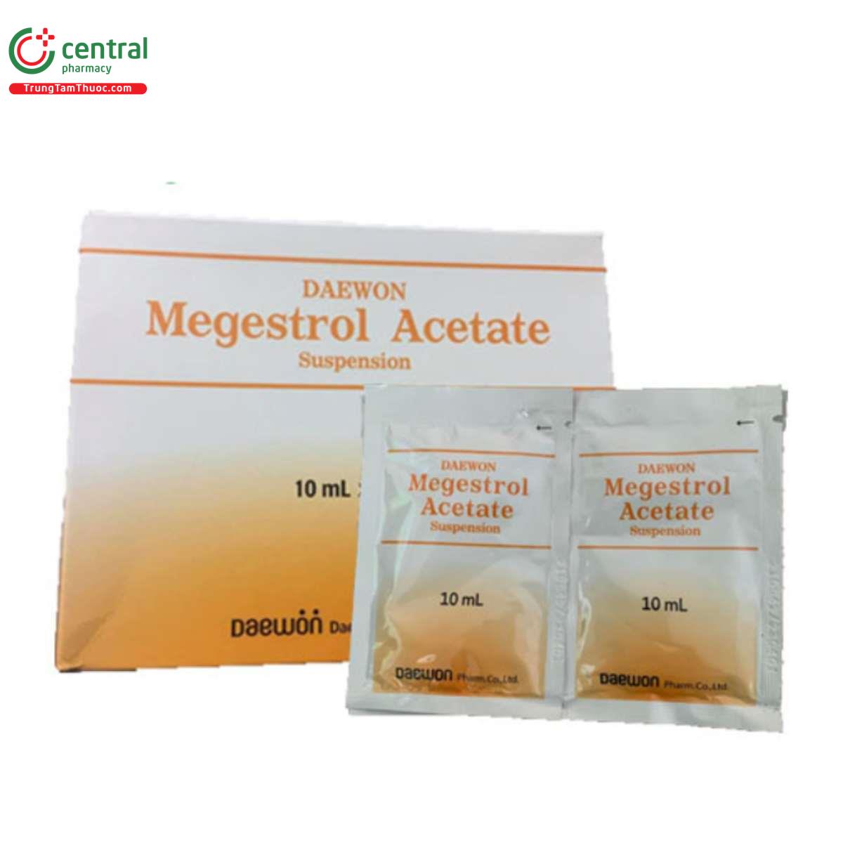 Thuốc Daewon Megestrol Acetate điều trị ung thư vú, nội mạc tử cung