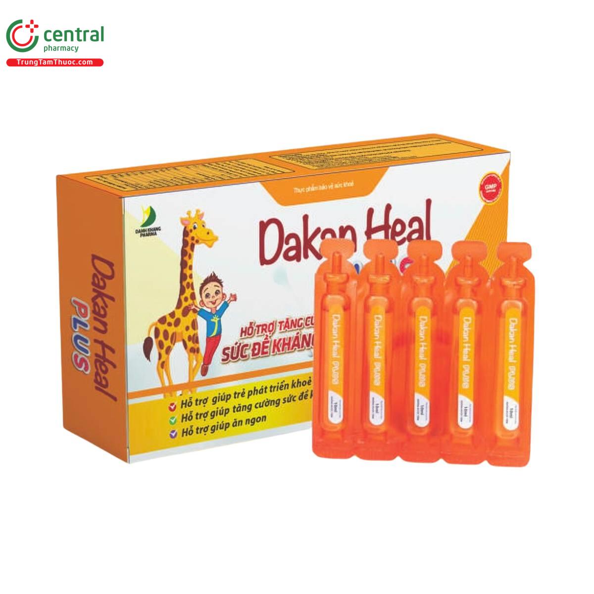 Dakan Heal Plus giúp hỗ trợ ăn ngon, tăng cường sức đề kháng cho trẻ