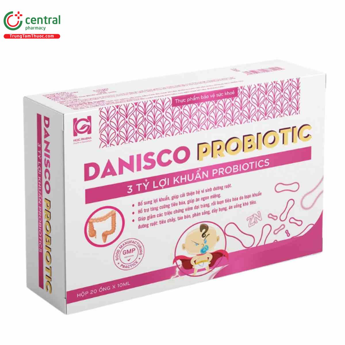 Thuốc Danisco Probiotic bổ sung lợi khuẩn giúp hệ tiêu hóa khỏe mạnh