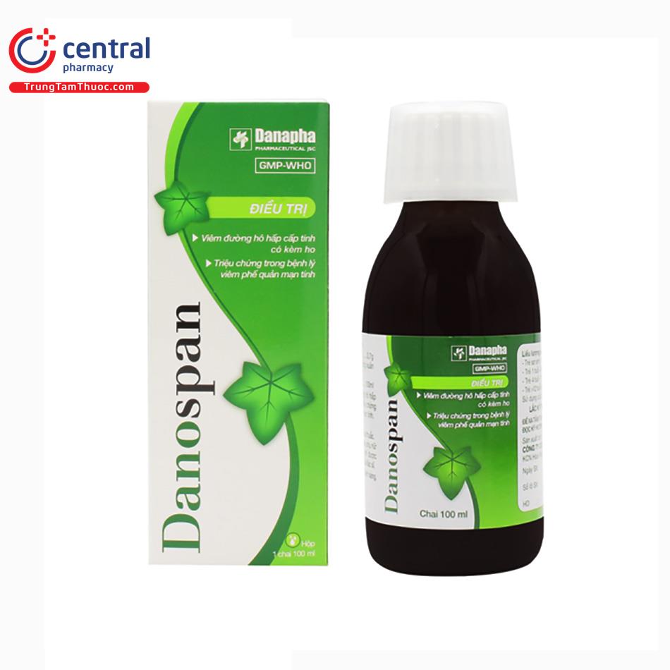 [CHÍNH HÃNG] Thuốc Danospan All Natural dứt cơn ho hiệu quả