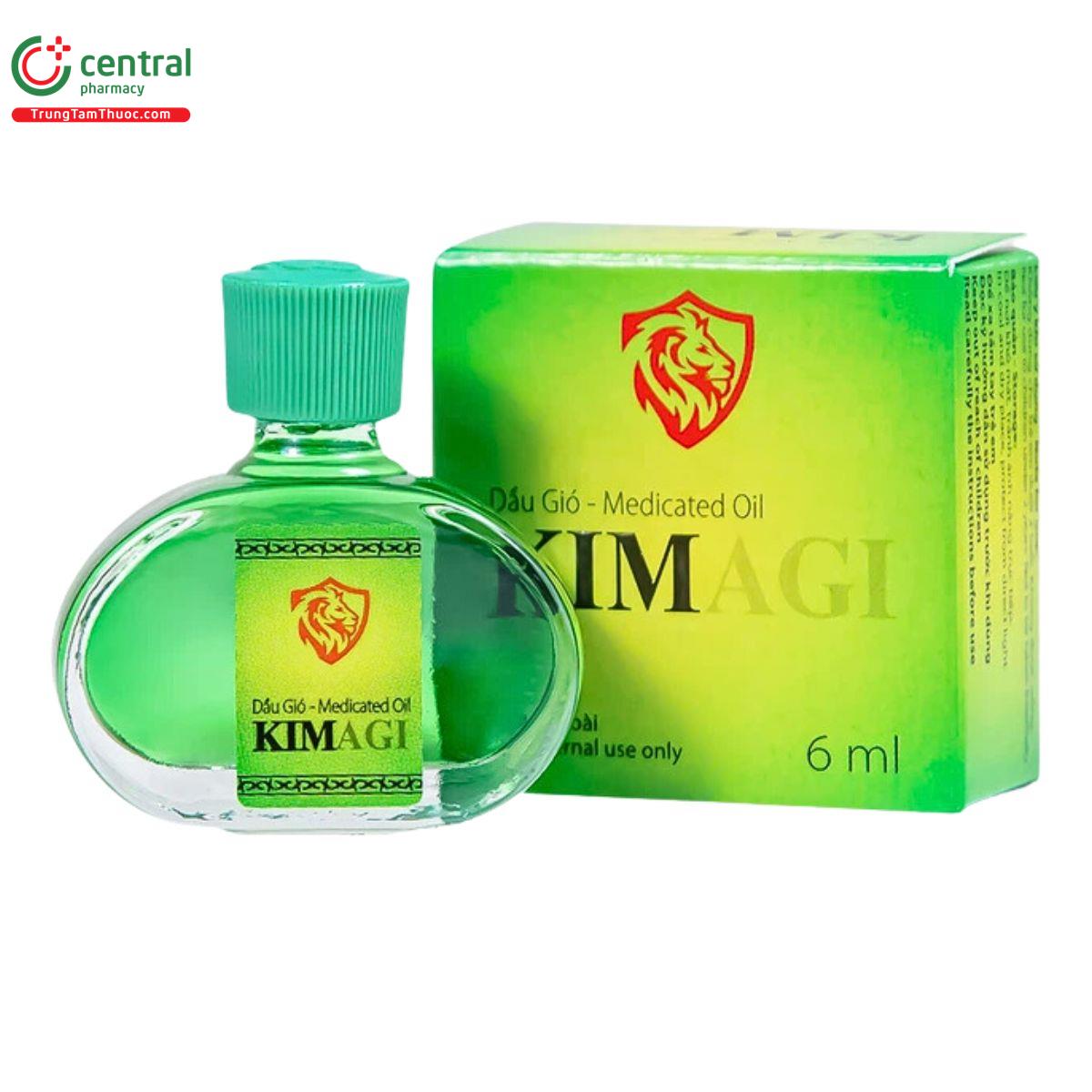 Dầu gió Kim AGI giữ ấm, giải cảm và làm dịu vết ngứa