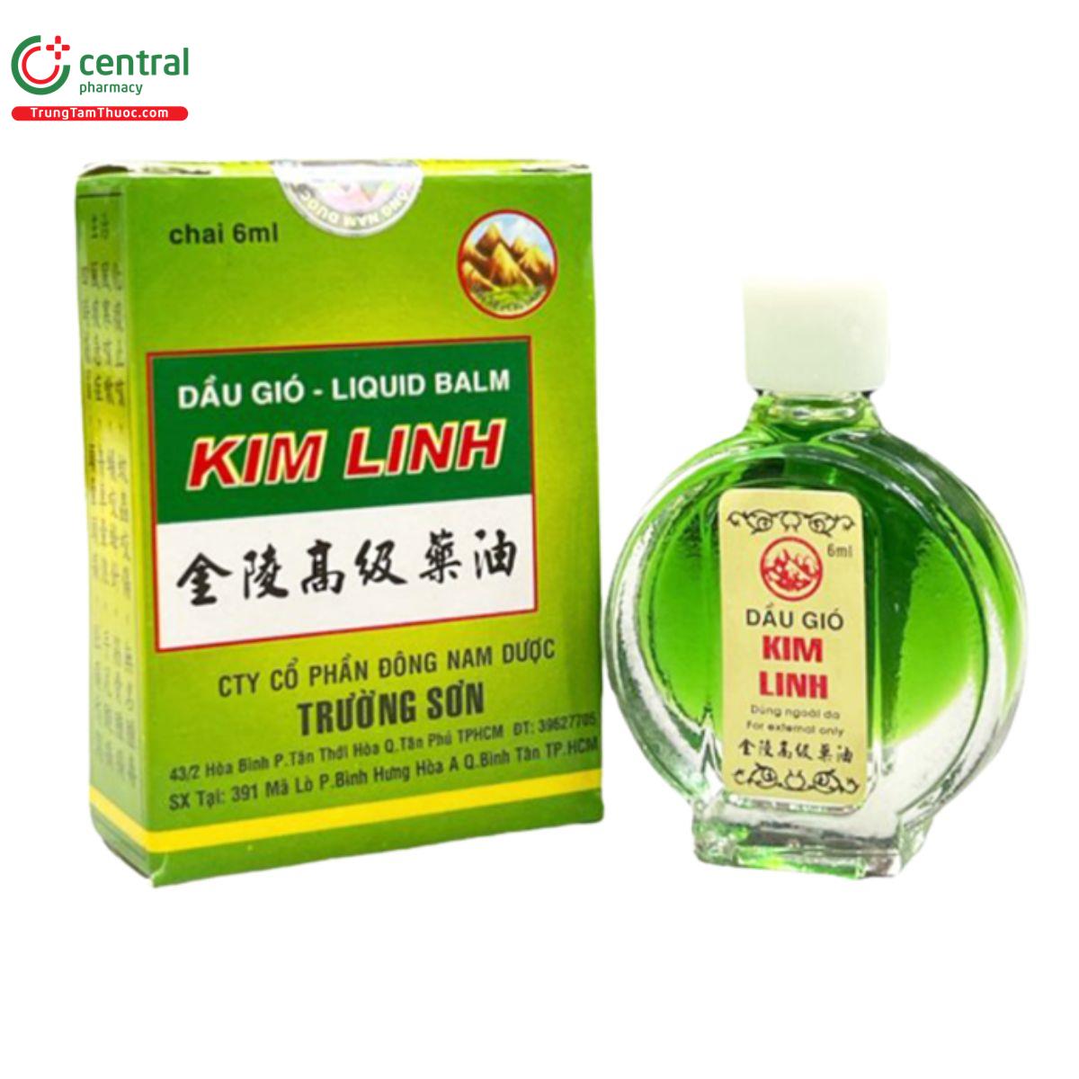 Dầu Gió Kim Linh giúp giảm cảm ho, sổ mũi, đau nhức xương khớp