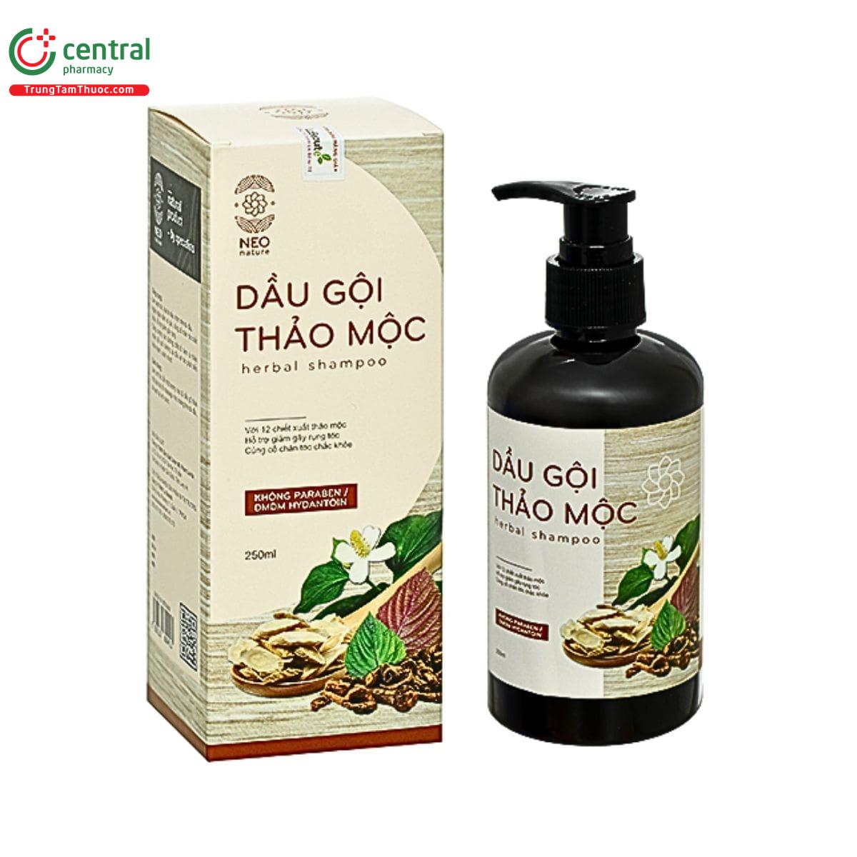 Dầu Gội Thảo Mộc Neo Nature làm sạch tóc, ngăn ngừa nấm và gàu
