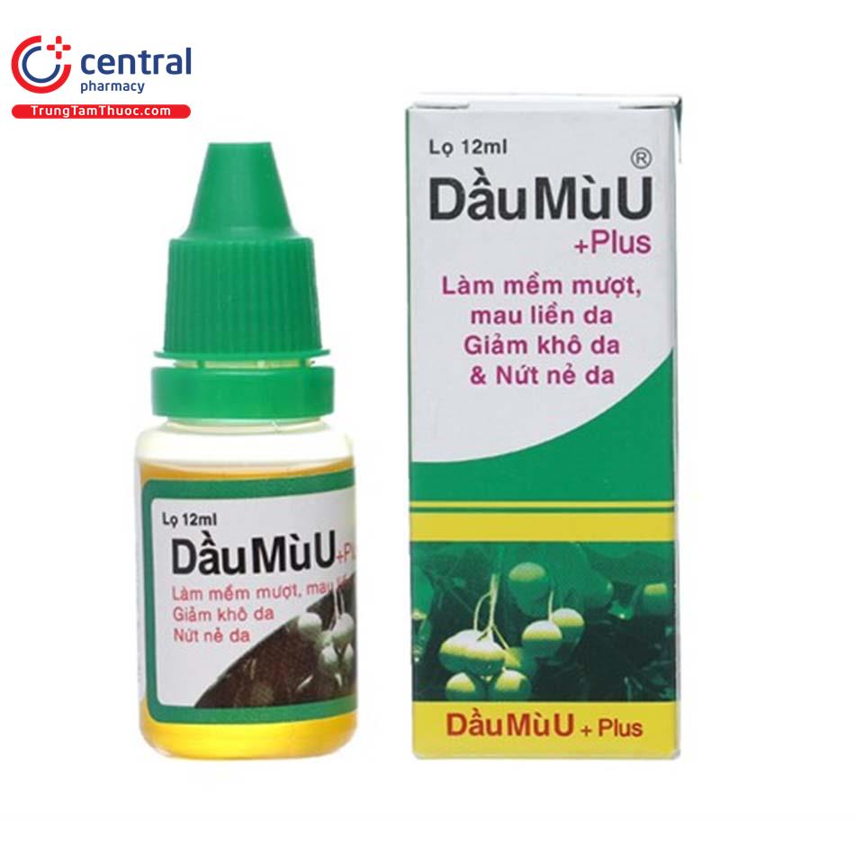 [CHÍNH HÃNG] Thuốc Dầu Mù U +Plus - Giúp nhanh liền vết thương