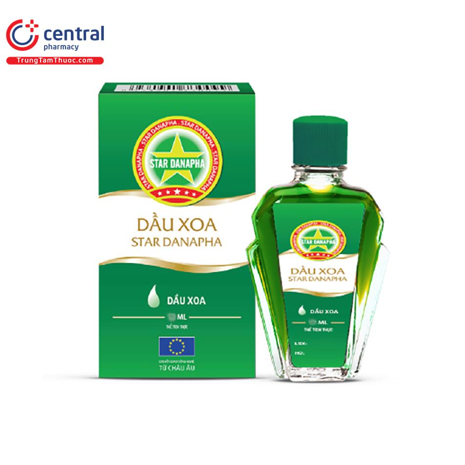 [CHÍNH HÃNG] Dầu xoa Star Danapha cho làn da the mát, dịu da