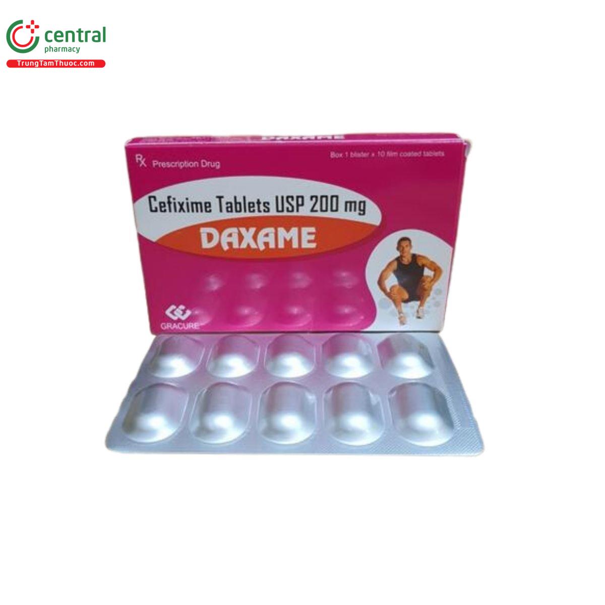 Thuốc Daxame 200mg - Điều trị nhiễm khuẩn hô hấp, tiết niệu