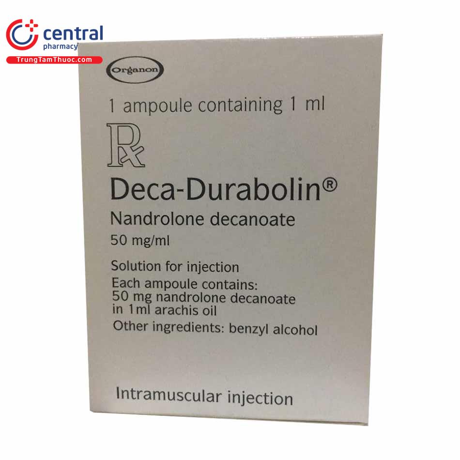 Thuốc Deca-Durabolin 50mg/ml điều trị loãng xương và ung thư vú