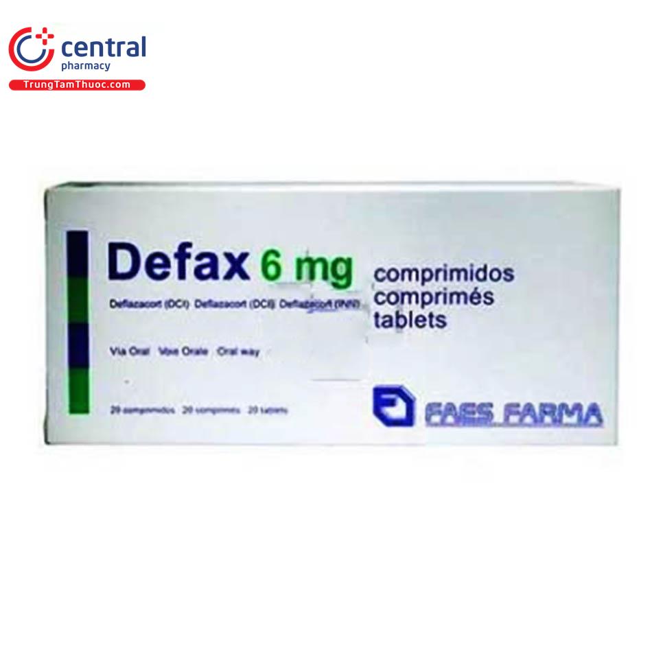 [CHÍNH HÃNG] Thuốc Defax 6mg - Thuốc chống viêm, chống dị ứng