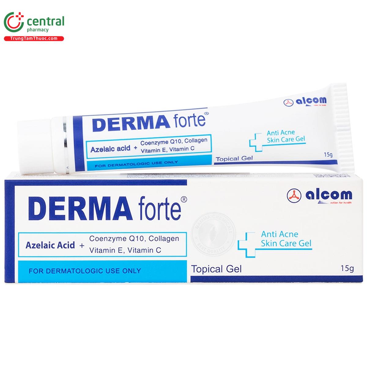 Kem trị mụn Derma forte có tác dụng gì? Trị mụn ẩn không?