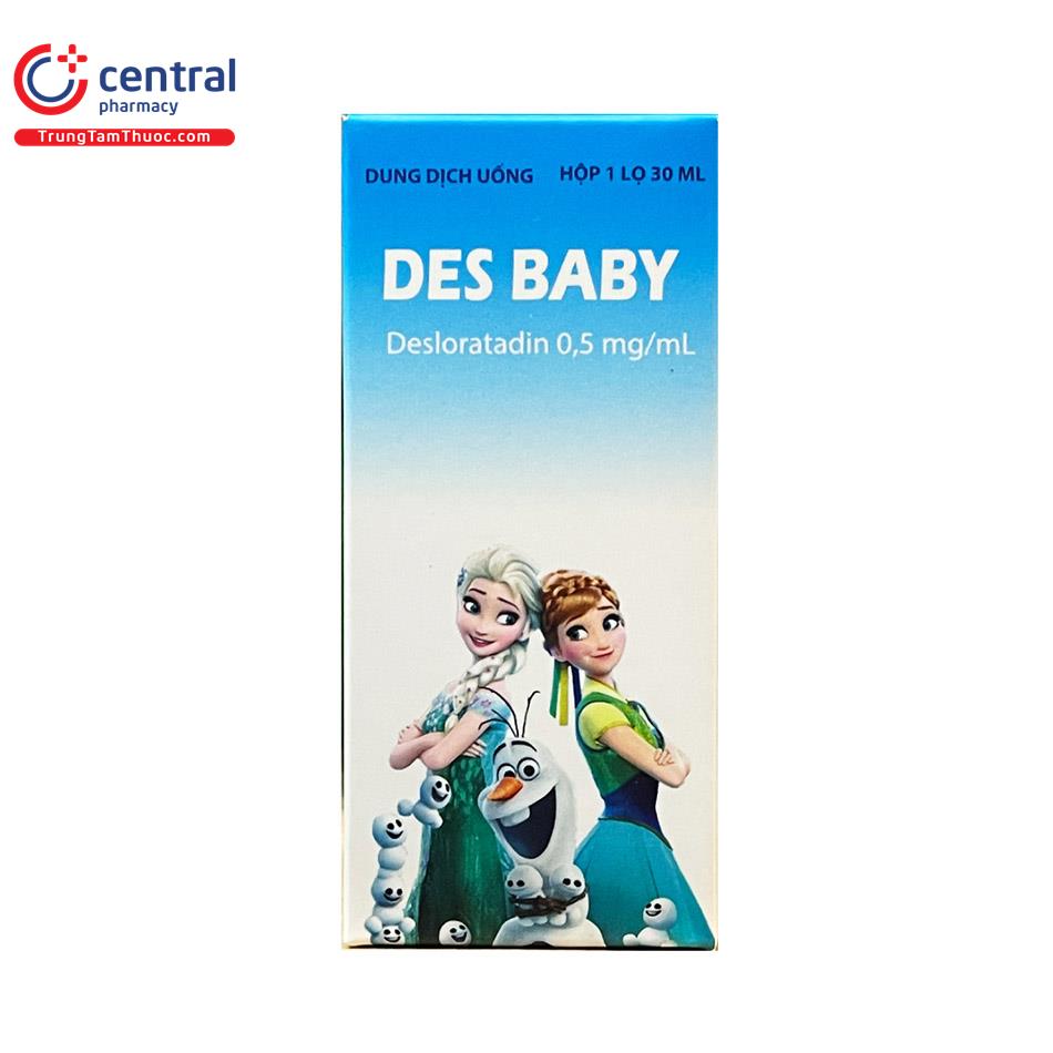 [CHÍNH HÃNG] Thuốc Des Baby điều trị viêm da dị ứng