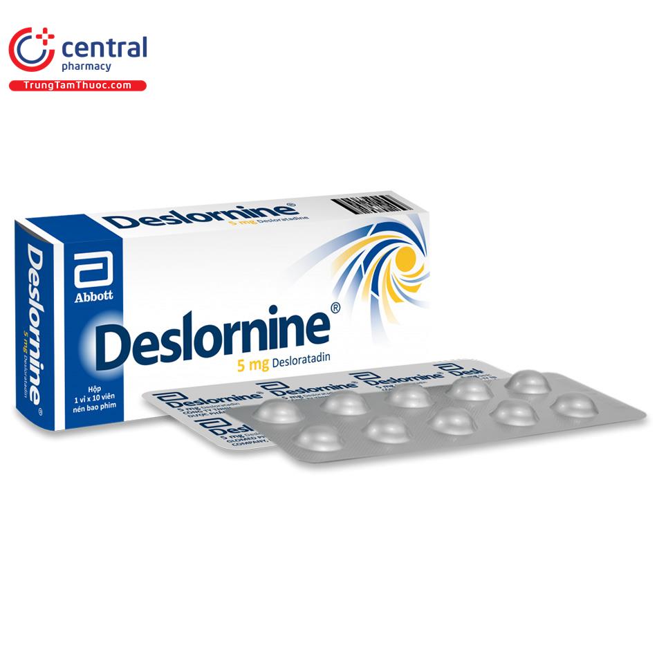 [CHÍNH HÃNG] Thuốc Deslornine 5mg điều trị viêm mũi dị ứng hiệu quả