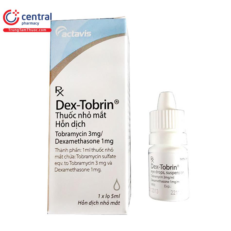 Thuốc Dex-Tobrin - thuôc điều trị nhiễm khuẩn mắt