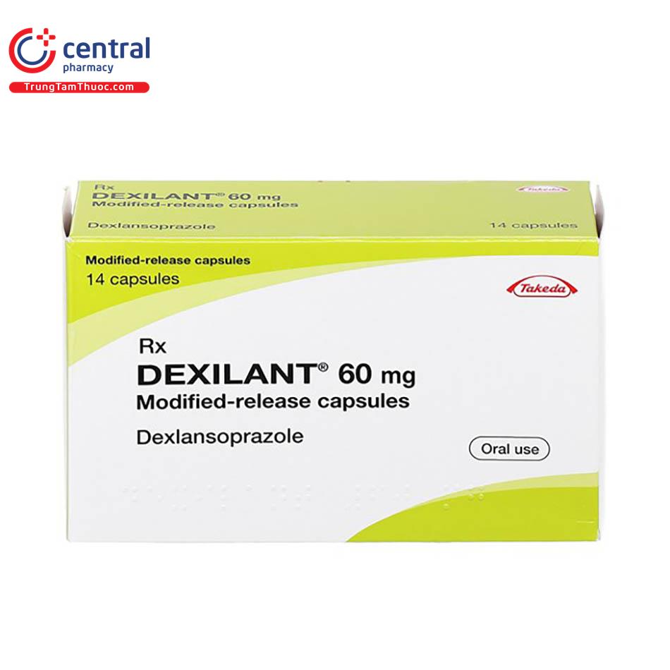 [CHÍNH HÃNG] Thuốc Dexilant 60mg (vỉ) - Thuốc kháng acid dạ dày