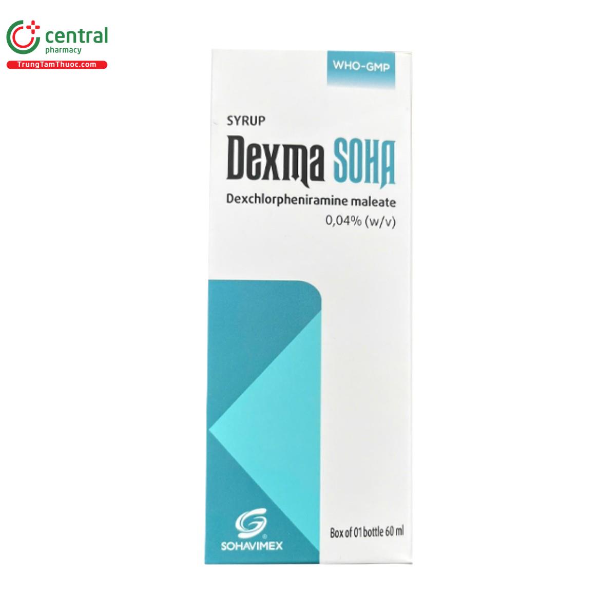 Thuốc Dexma Soha 0,04% - Điều trị viêm mũi vận mạch, viêm mũi dị ứng