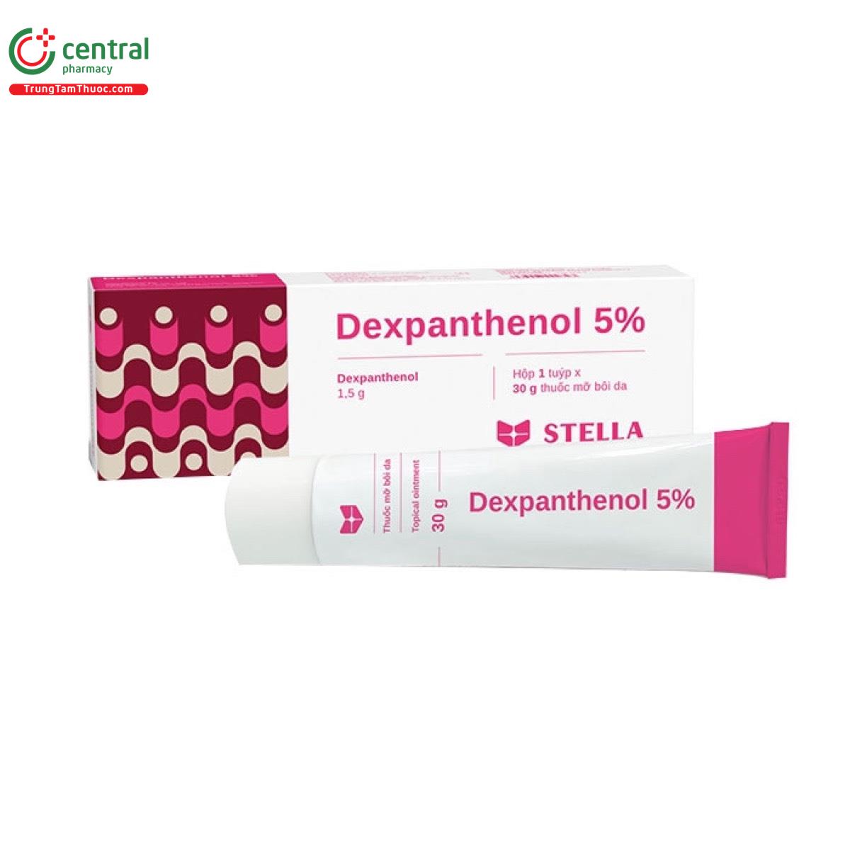 Thuốc Dexpanthenol 5% Stella: Phòng và điều trị khô rát da, nứt nẻ