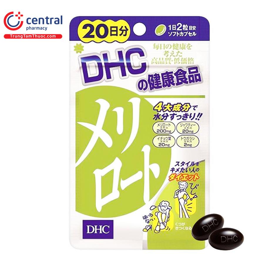 Viên uống thon chân DHC Melilot, hiệu quả vượt trội