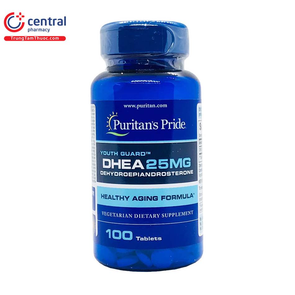 Thuốc DHEA 25mg Puritan’s Pride bổ sung các hormone cần thiết